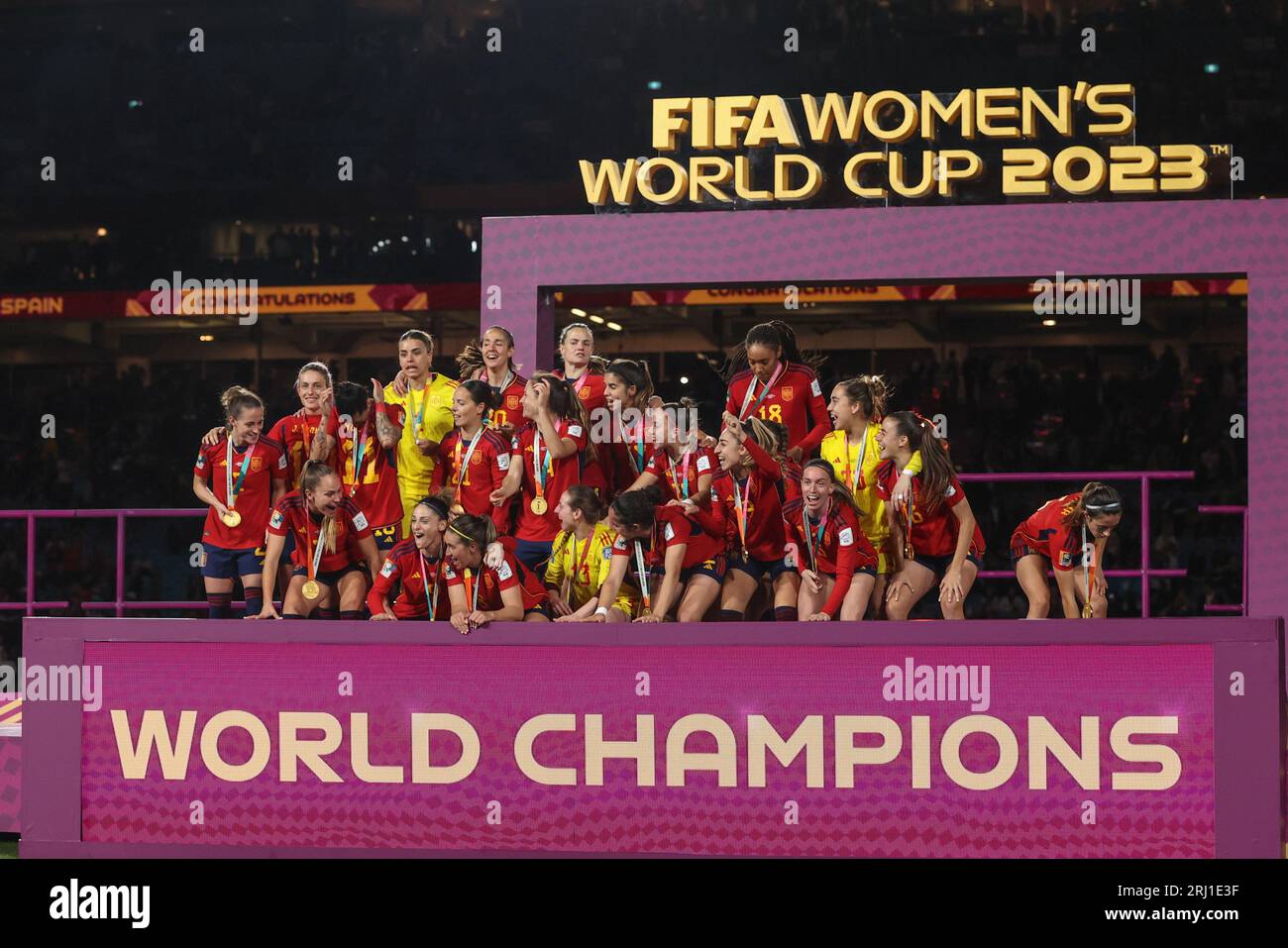 Women world cup 2023 trophy hi-res stock photography and images - Alamy