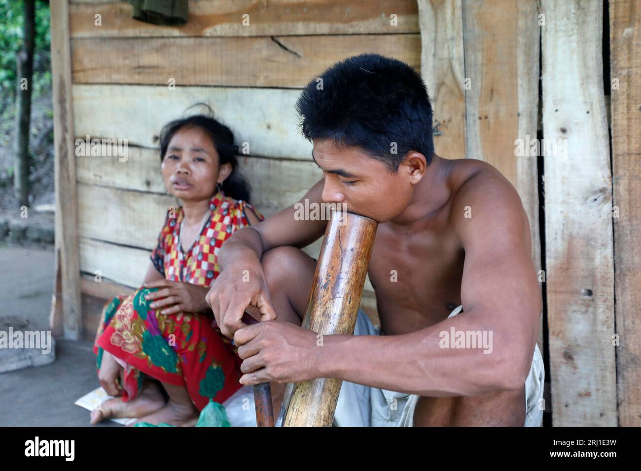 Rangamati, Bangladesh - July 25, 2023: Daily Life of tribal people at ...