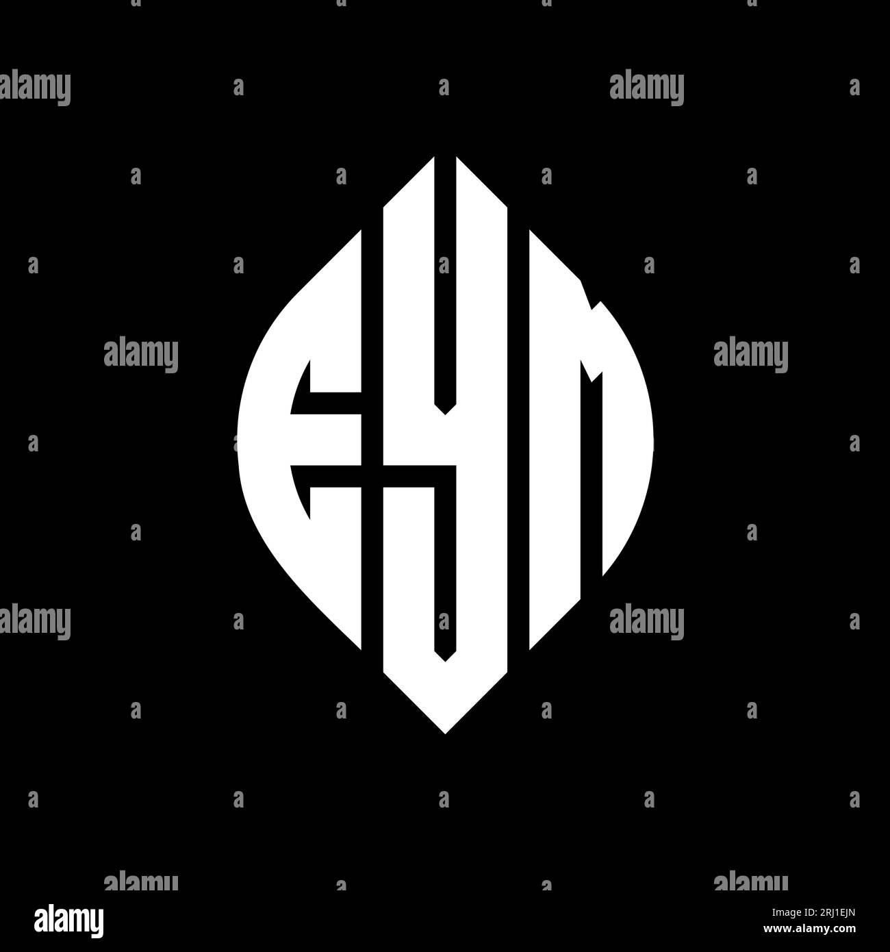 Eym circle Stock Vector Images - Alamy