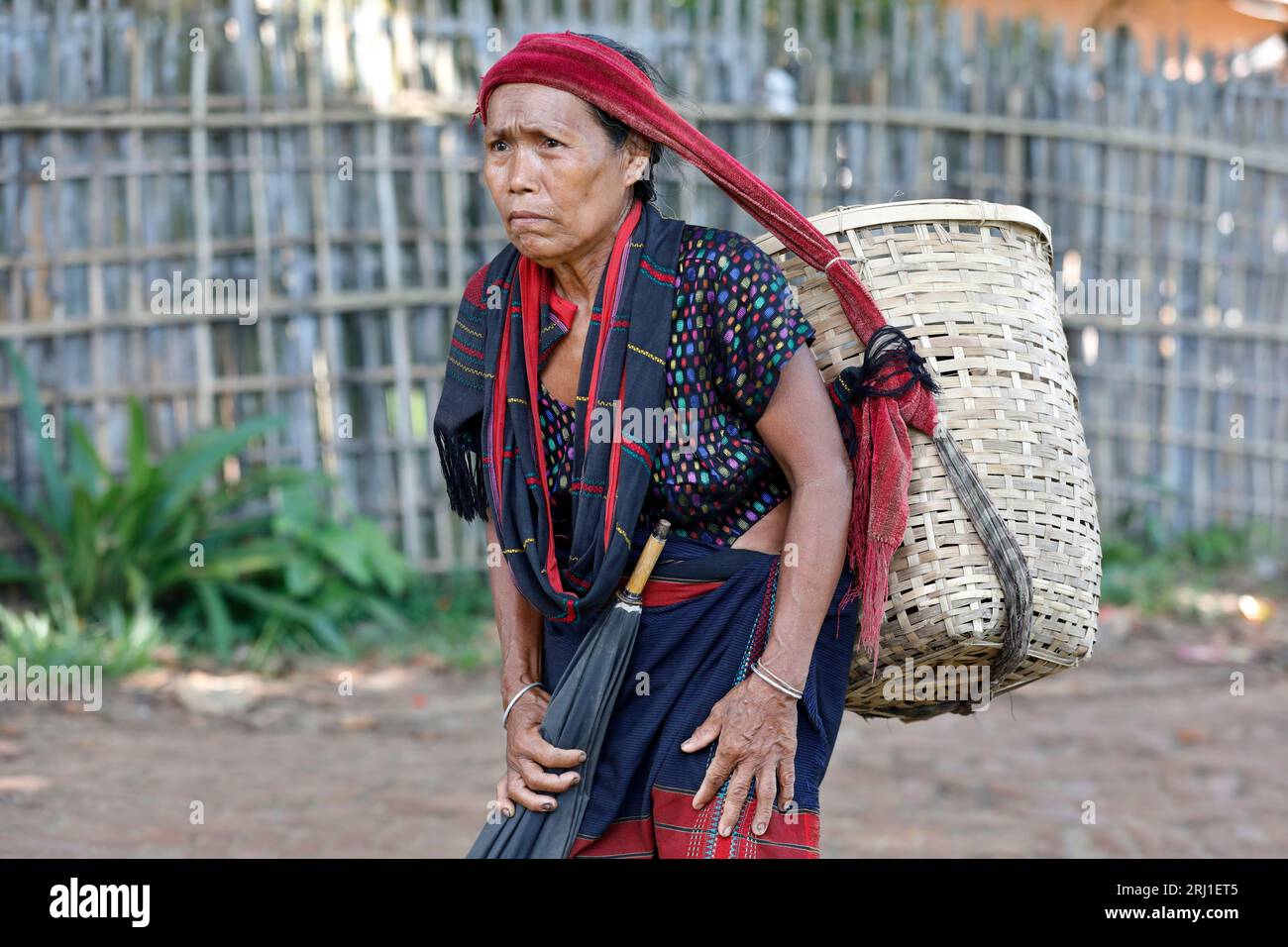 Rangamati, Bangladesh - July 26, 2023: Daily Life of tribal people at ...