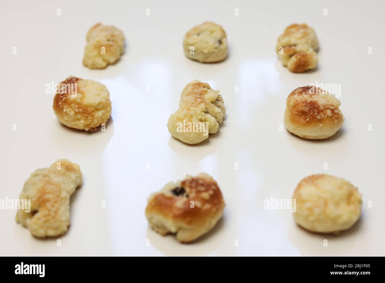 Puff pastry stuffed eggs hi-res stock photography and images - Alamy