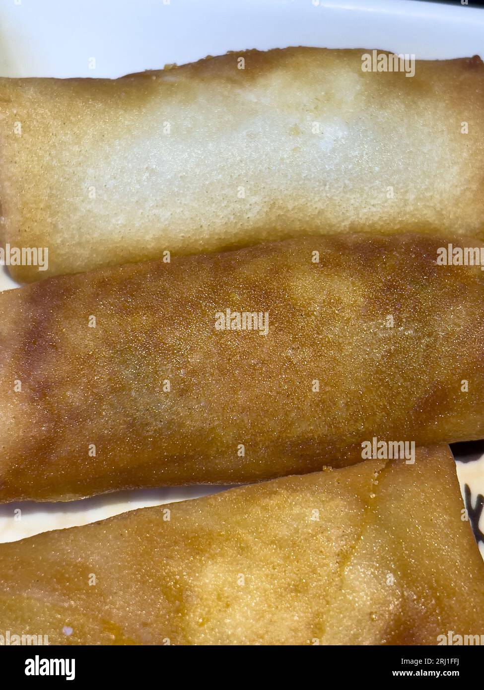 Fried spring rolls Stock Photo - Alamy