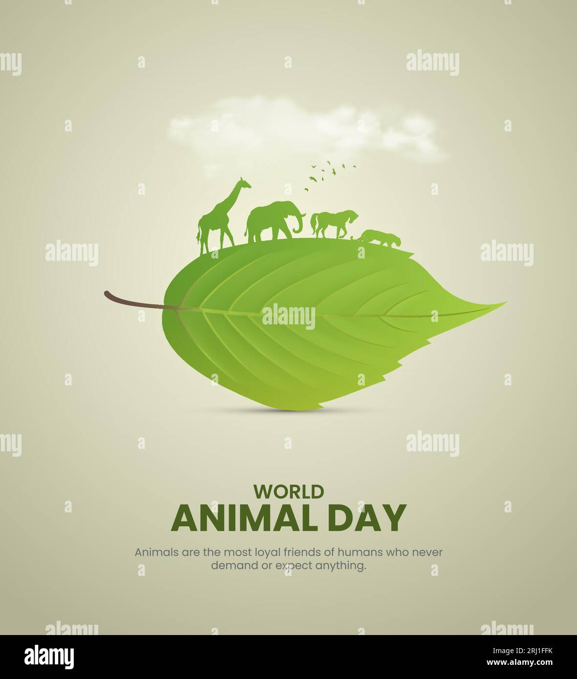 Concept world giraffe protection Stock Vector Images - Alamy