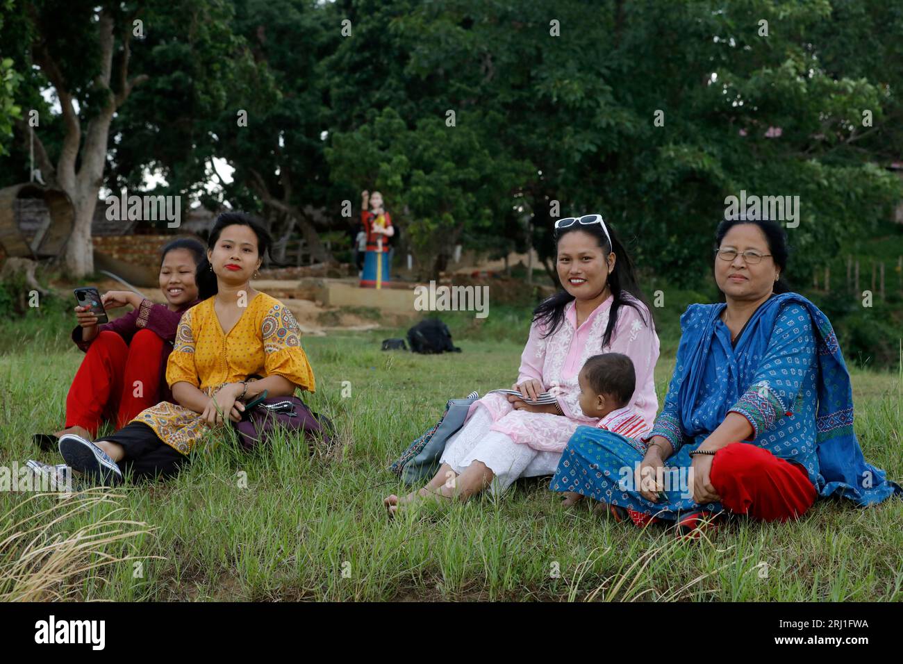 Rangamati, Bangladesh - July 26, 2023: Daily Life of tribal people at ...