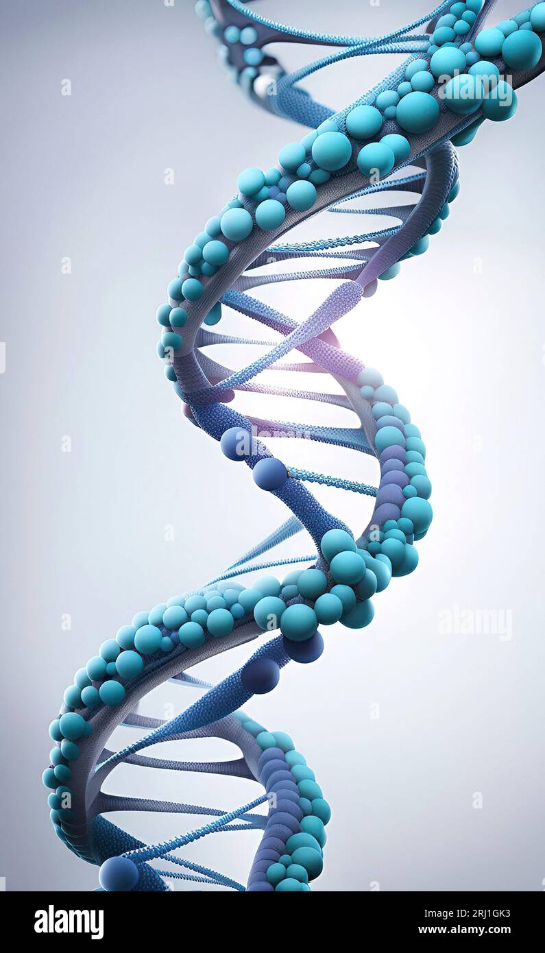 Deoxyribonucleic acid - DNA Illustration Stock Photo - Alamy