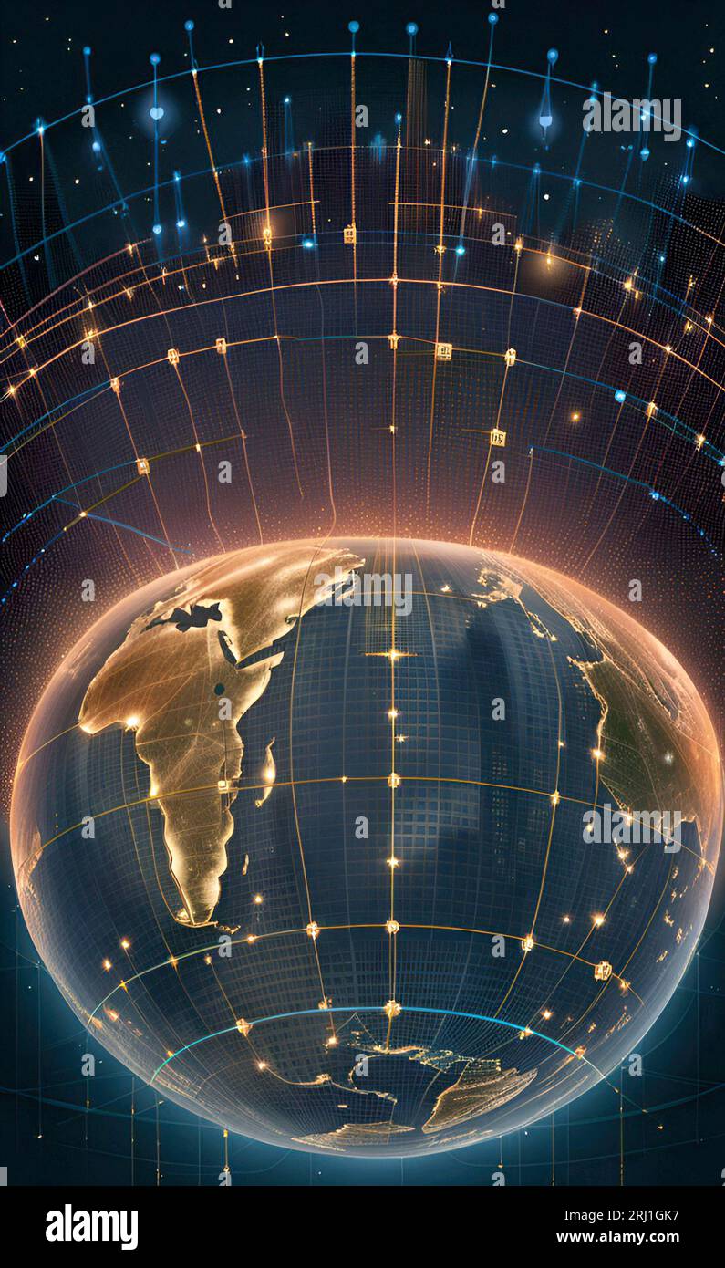 Global connections hi-res stock photography and images - Alamy