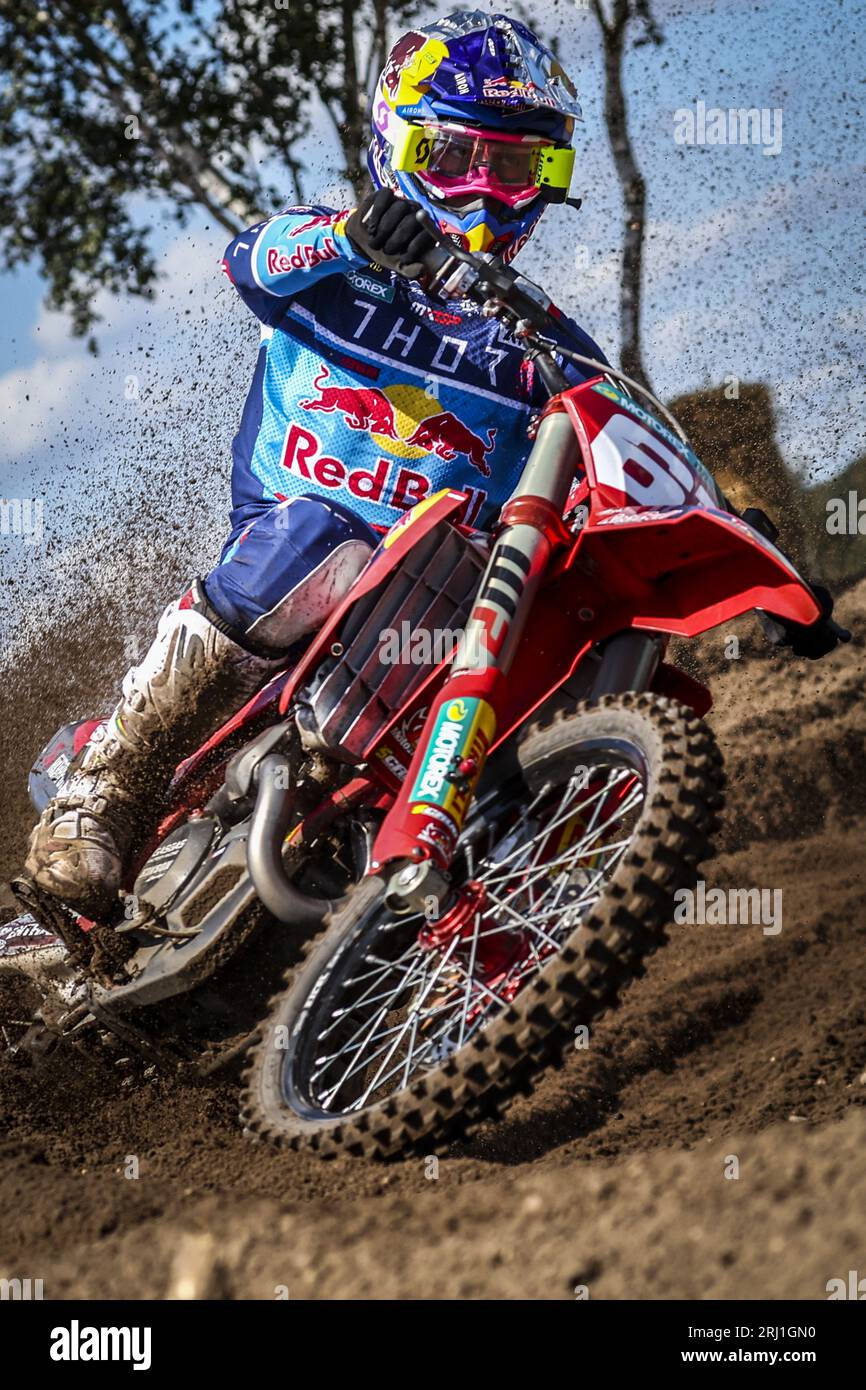ARNHEM - Jorge Prado (ESP) in action during the second race of the 16th ...
