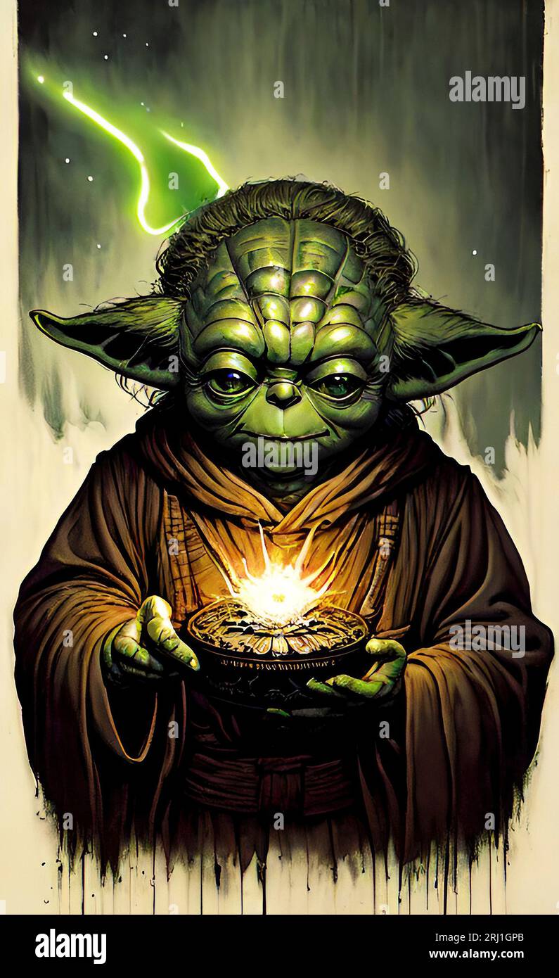 Yoda jedi master hi-res stock photography and images - Alamy