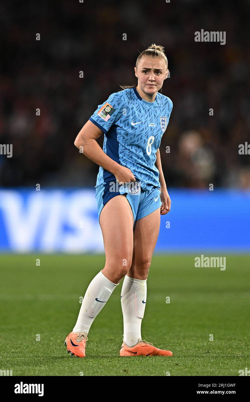 The 2023 Women's World Cup Final match between Spain and England at ...