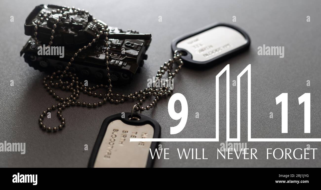 Never Forget the Fallen Patriot Day September 11 Stock Photo - Alamy