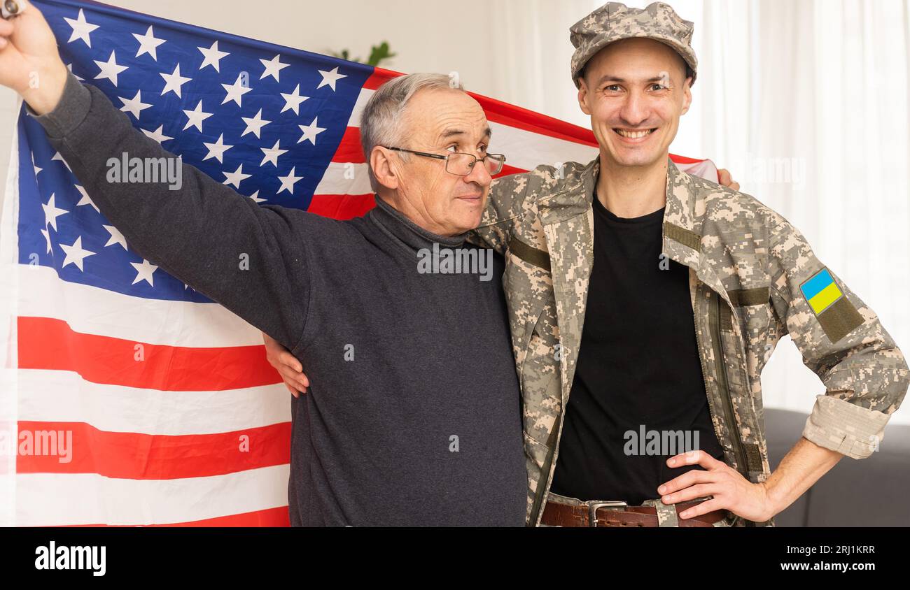 Ukrainian american military veterans hi-res stock photography and ...