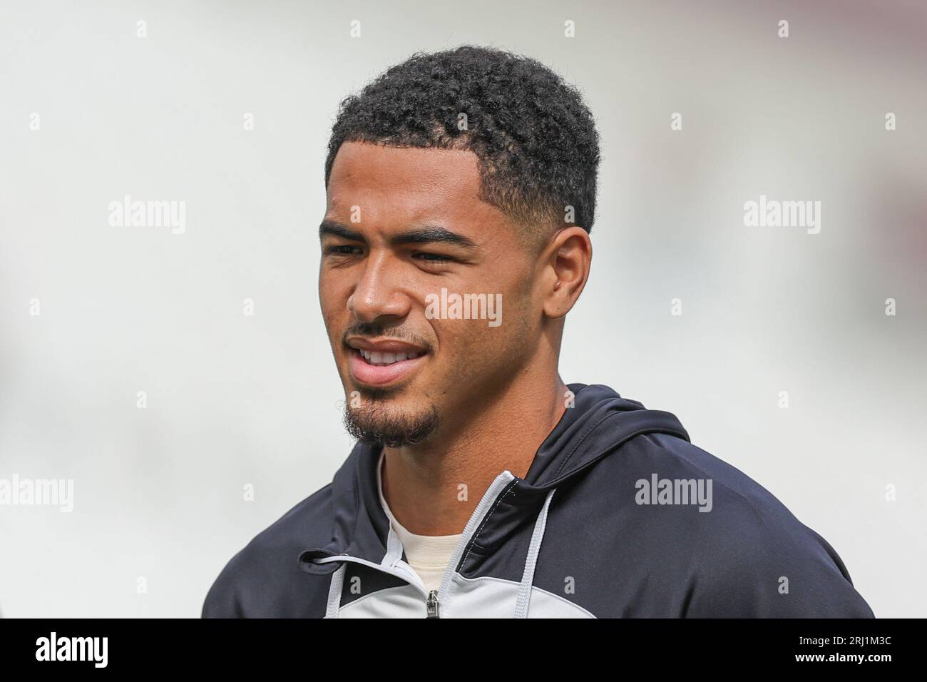 London, UK. 20th Aug, 2023. Levi Colwill #26 of Chelsea arrives ahead ...