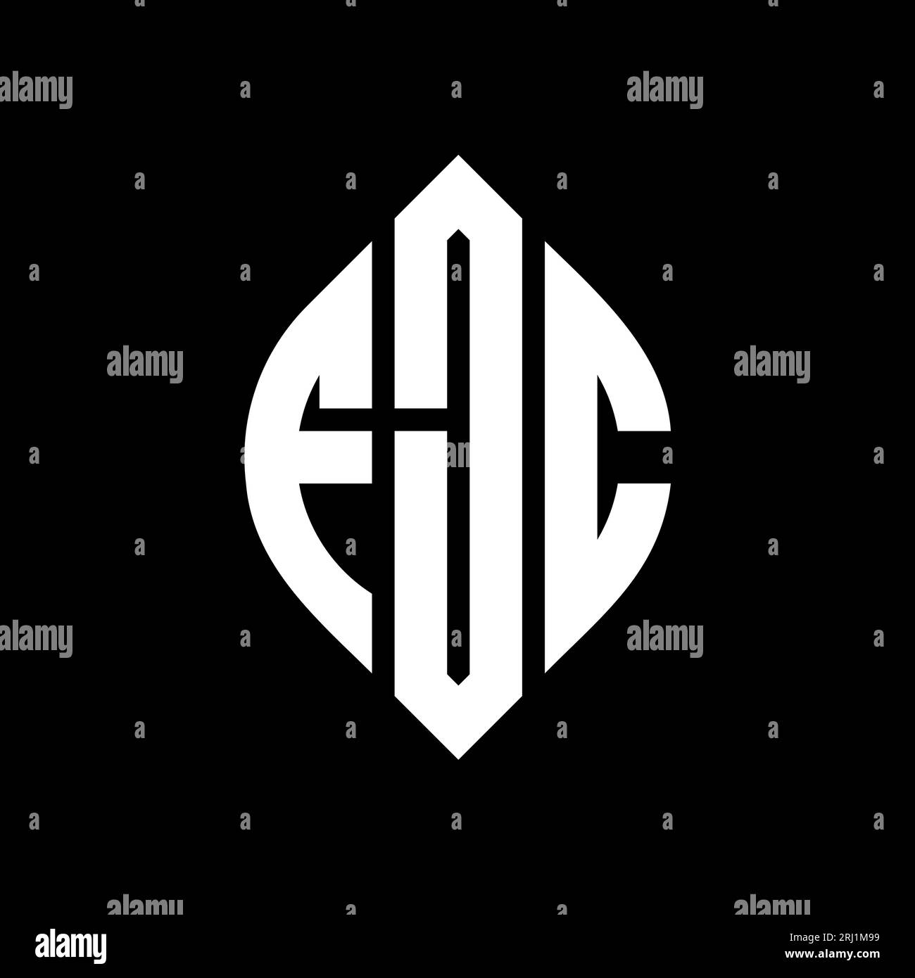 Fjc logo design hi-res stock photography and images - Alamy