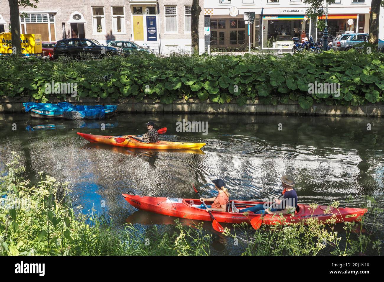 Water canal, gracht, in Utrecht, Netherlands, June 4, 2023. (CTK Photo ...