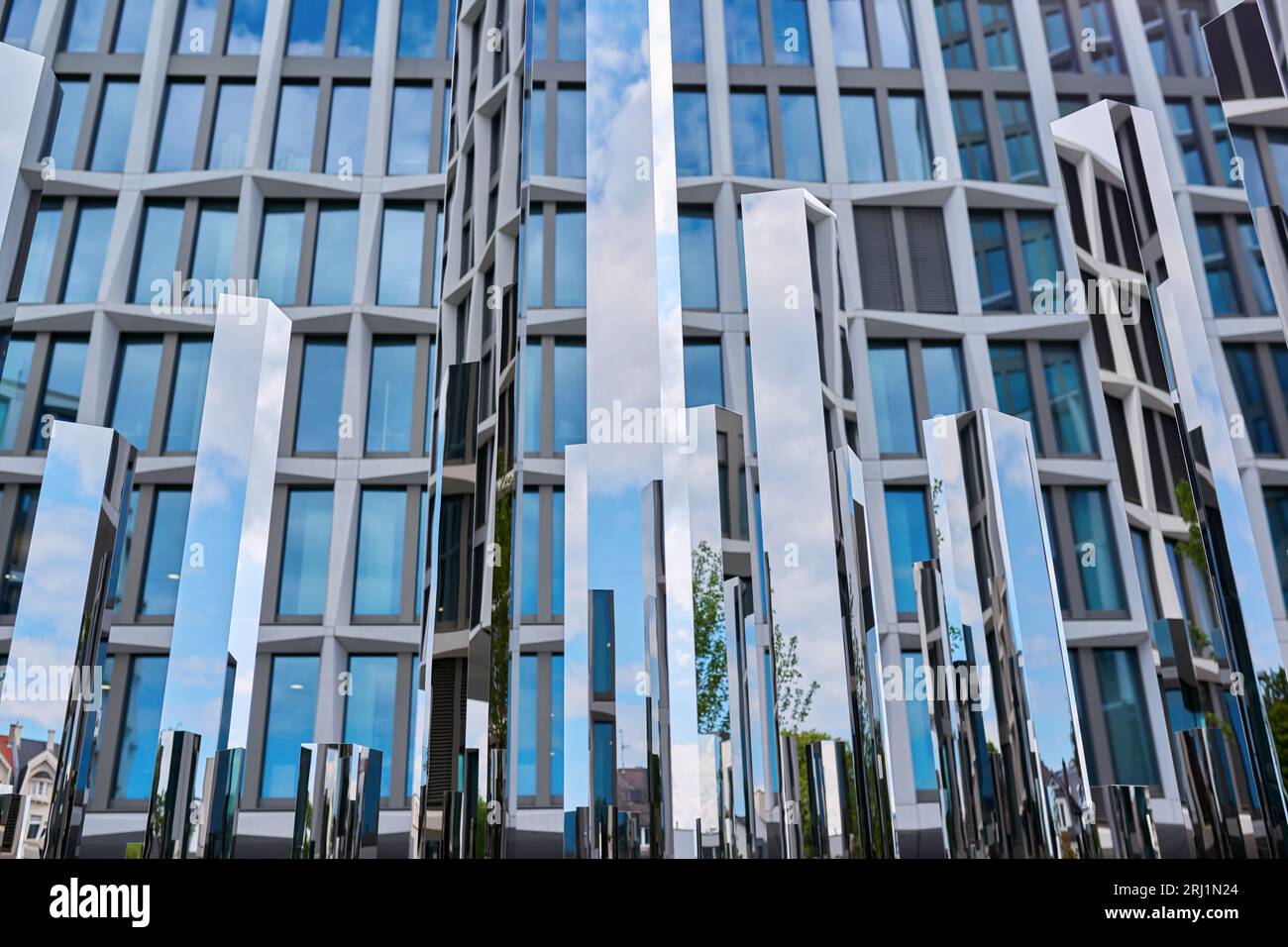 Modern office glass building skyscraper, urban style Stock Photo - Alamy