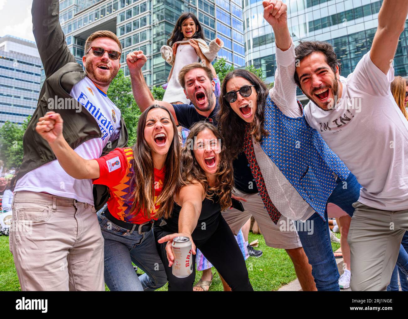 Women's rugby world cup fans england hi-res stock photography and ...