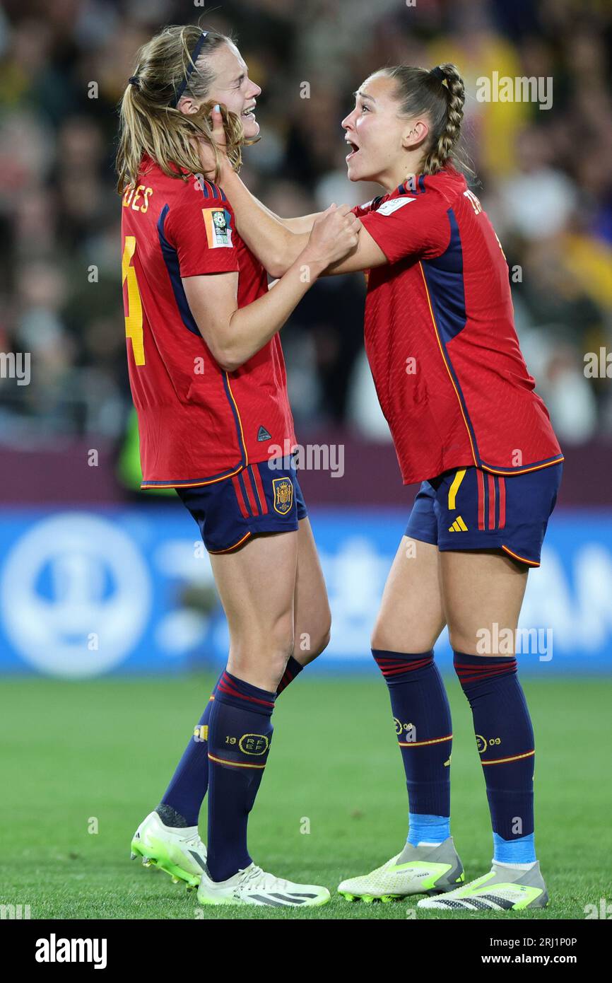 Sydney, Australia. 20th Aug, 2023. Irene Paredes of Spain and Irene ...