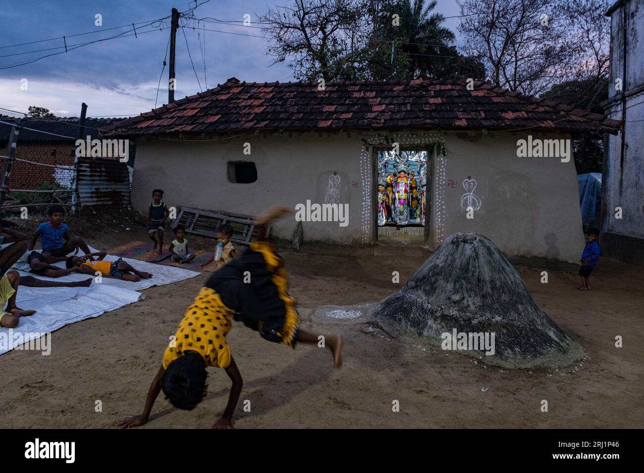 Purulia, West Bengal, India. 18th Aug, 2023. Monosa Puja is an ...