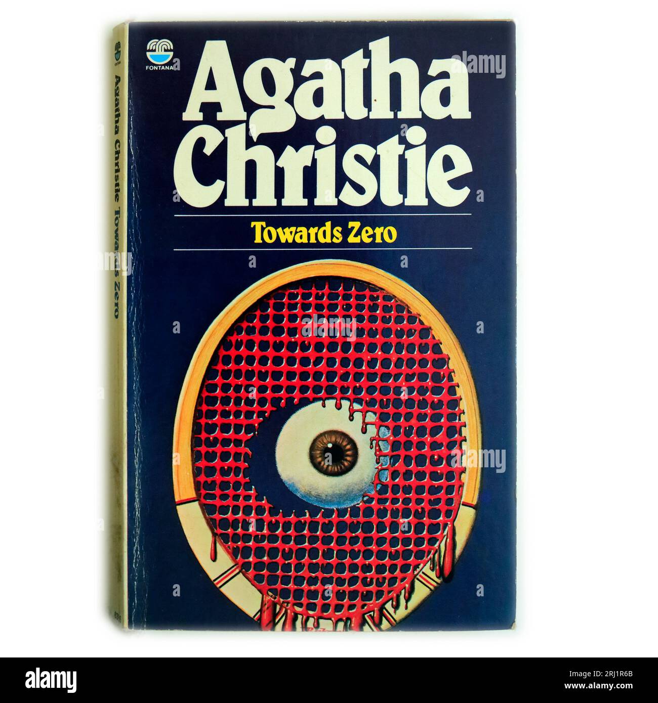 Towards Zero. Book cover. Written by Agatha Christie Stock Photo - Alamy