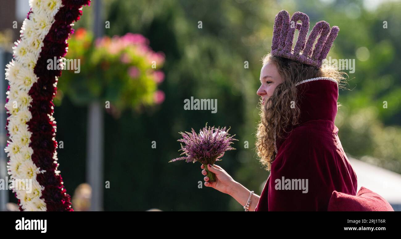 20 August 2023, Lower Saxony, Amelinghausen: 23-year-old Lisa Röttger ...