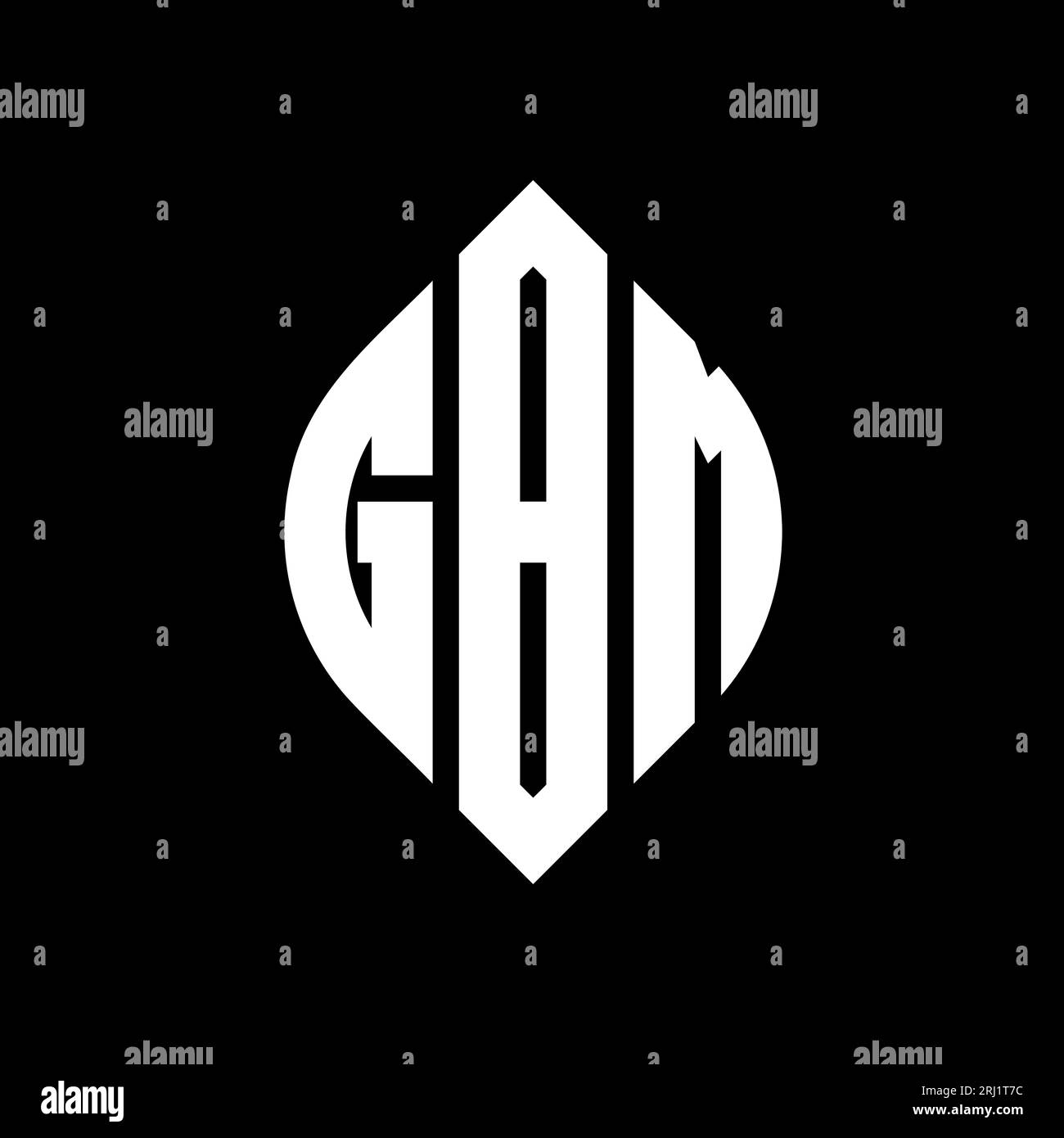 Gbm logo design Black and White Stock Photos & Images - Alamy