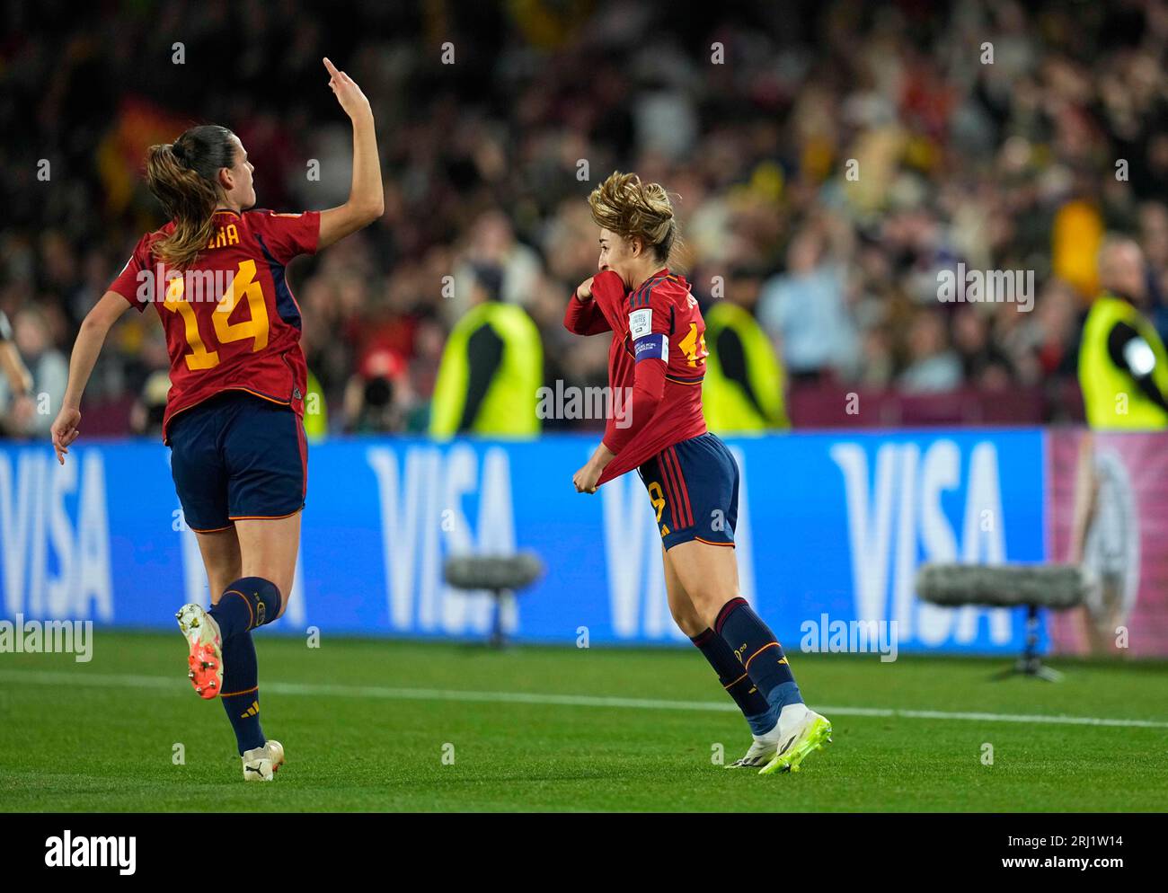 Sydney, Australia. 20th Aug, 2023. August 20 2023: Olga Carmona (Spain ...