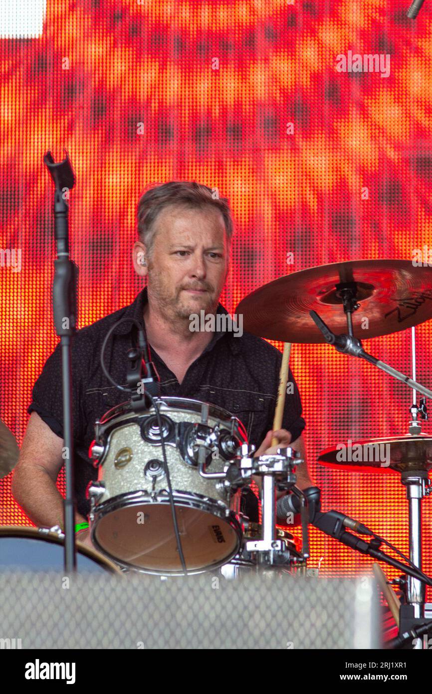 Camp Bestival, Weston Park, Shropshire, UK. 20th Aug, 2023. T'Pau ...