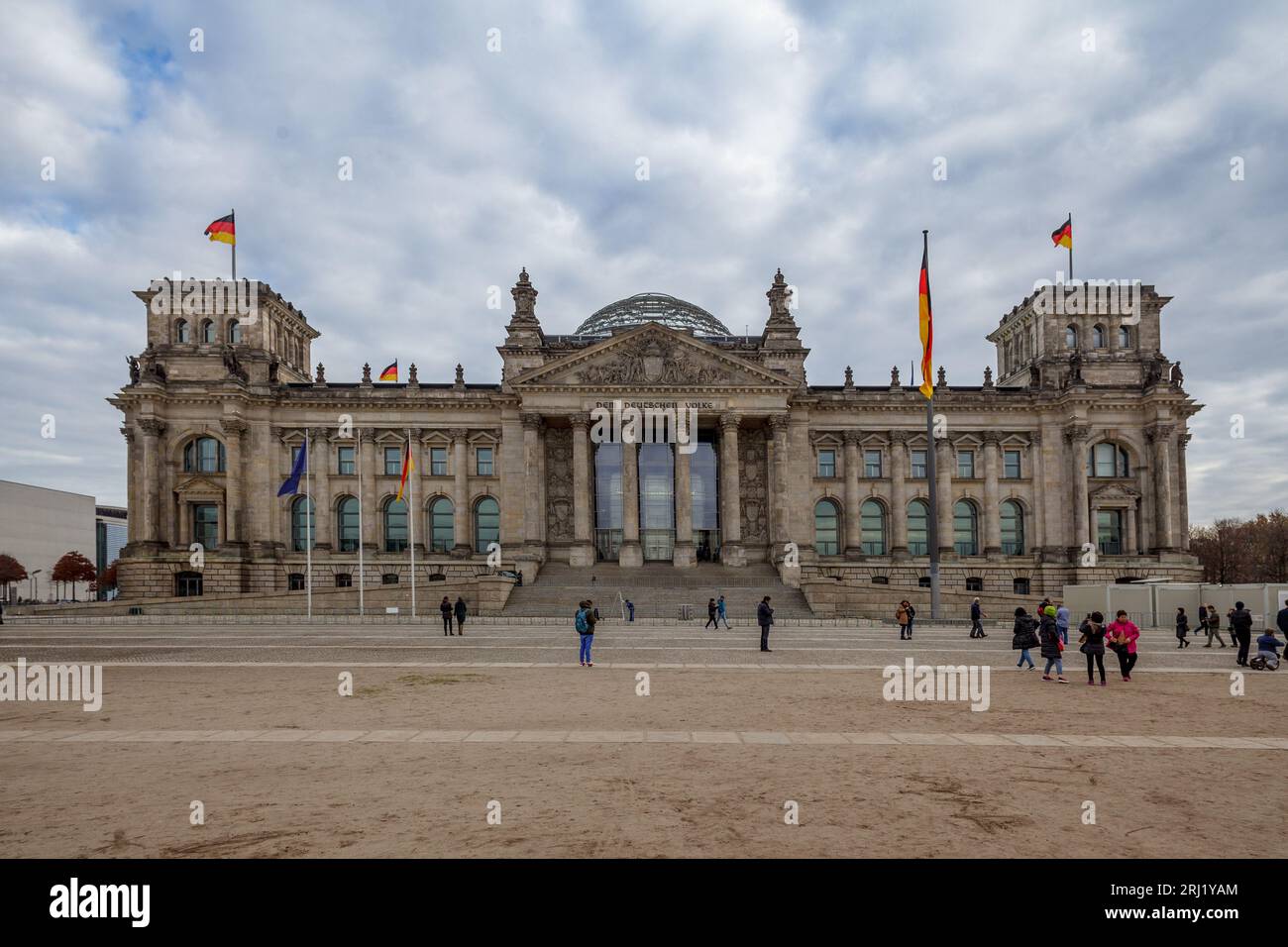 Berlin, Germany - November 15th 2018: The Reichstag (German: Reichstag ...