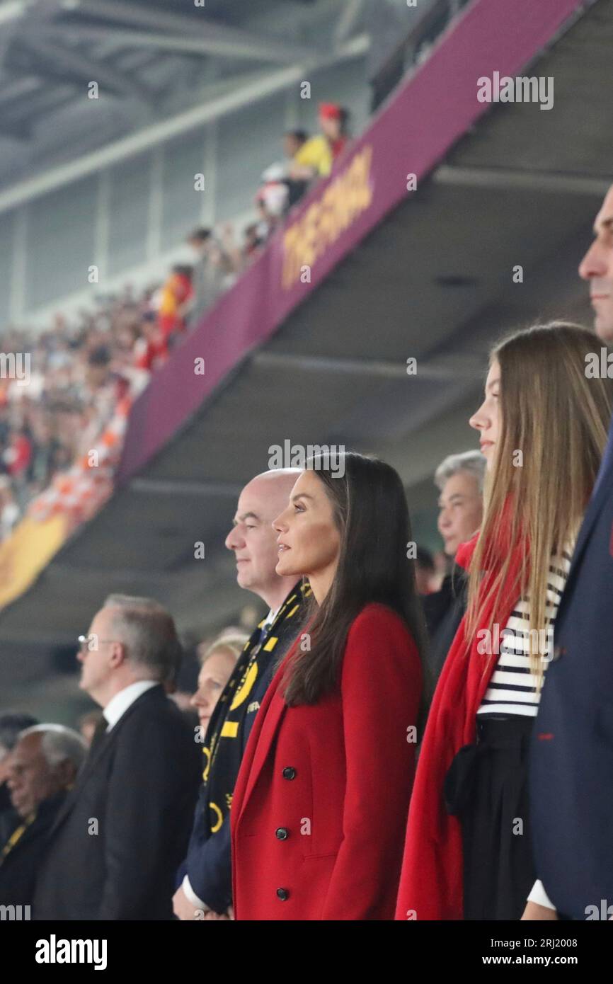 August 20, 2023, Sideney, Australia: Queen Letizia of Spain, Princess ...