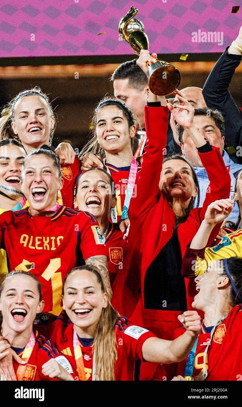 August 20, 2023, Sideney, Australia: Queen Letizia of Spain, Princess ...