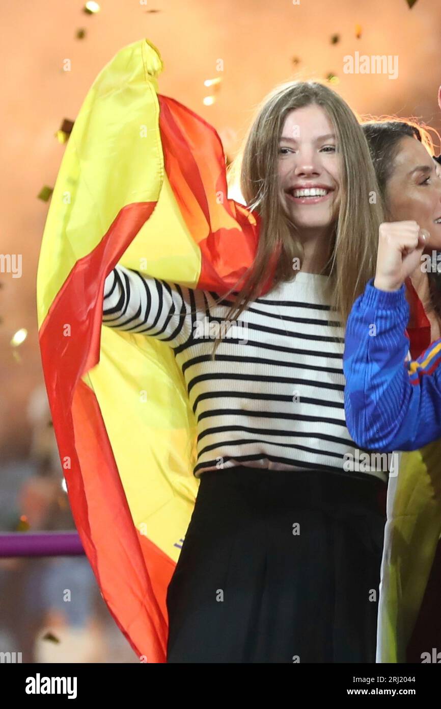 August 20, 2023, Sideney, Australia: Queen Letizia of Spain, Princess ...