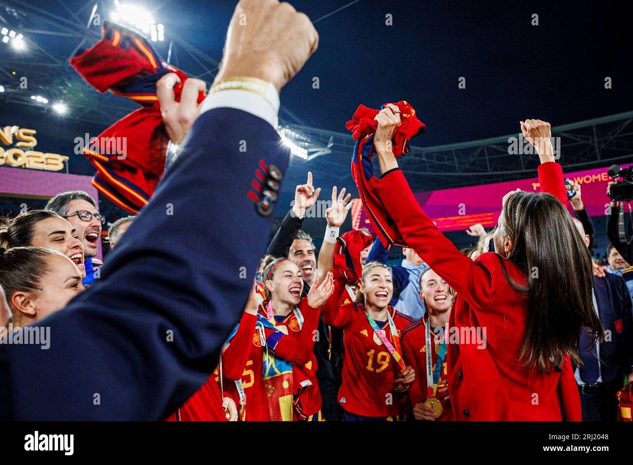 August 20, 2023, Sideney, Australia: Queen Letizia of Spain, Princess ...