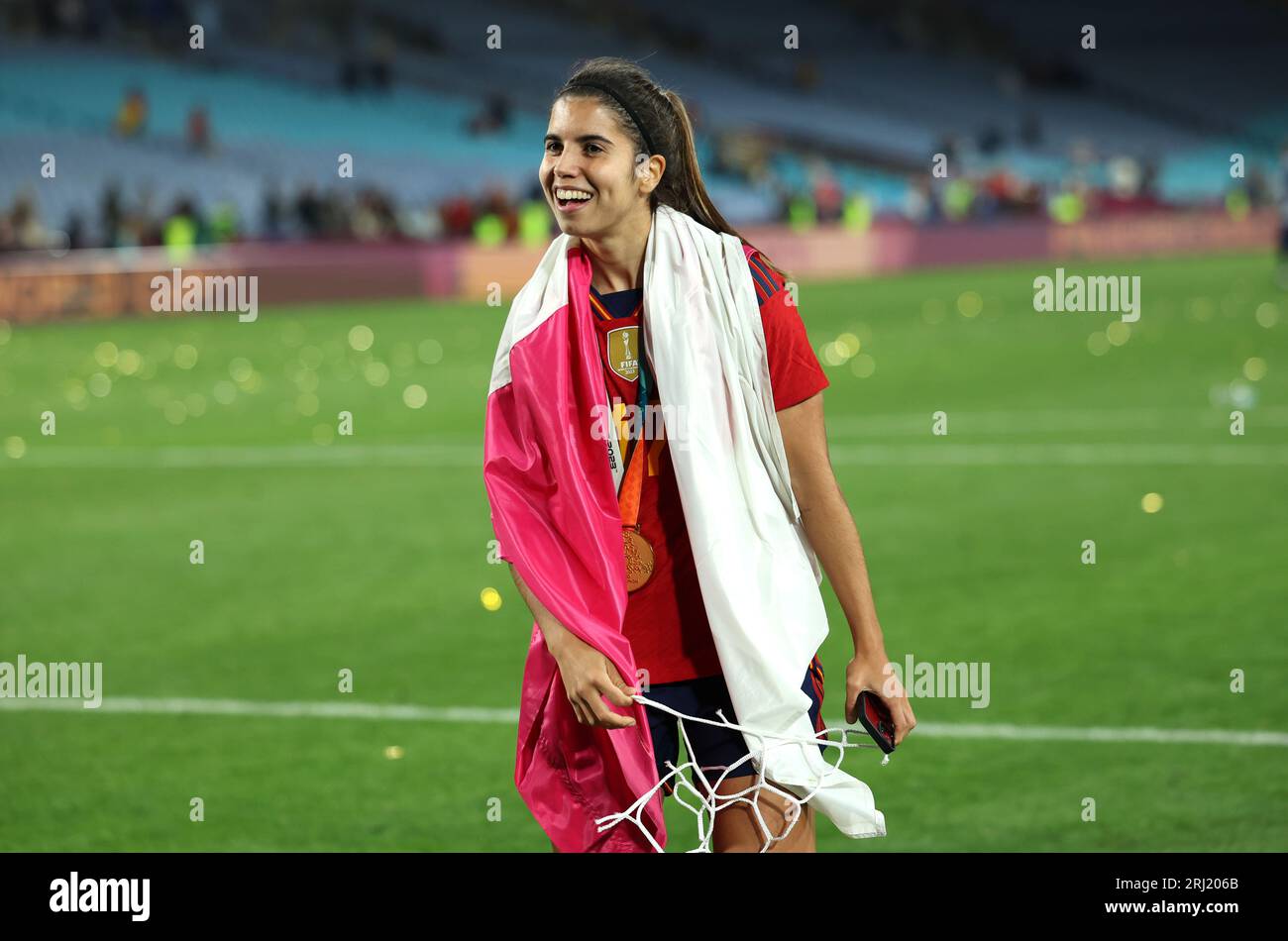 CAPTION CORRECTION: Spain's Alba Redondo celebrates after the FIFA ...