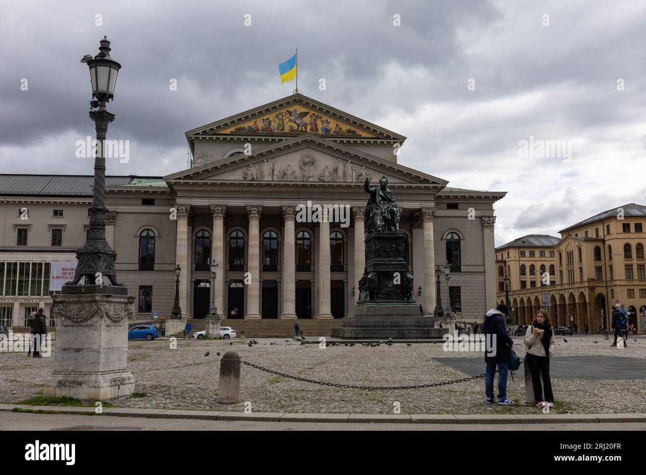 Max Joseph Platz Munich Stock Photo - Alamy