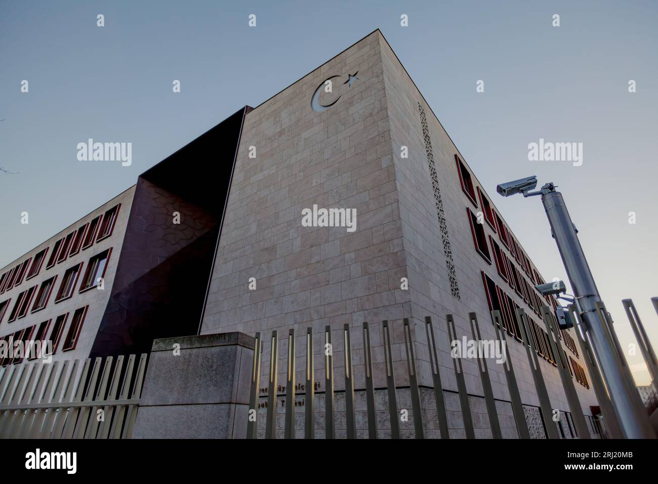 Berlin, Germany - November 15th 2018: Turkish embassy in Berlin Stock ...