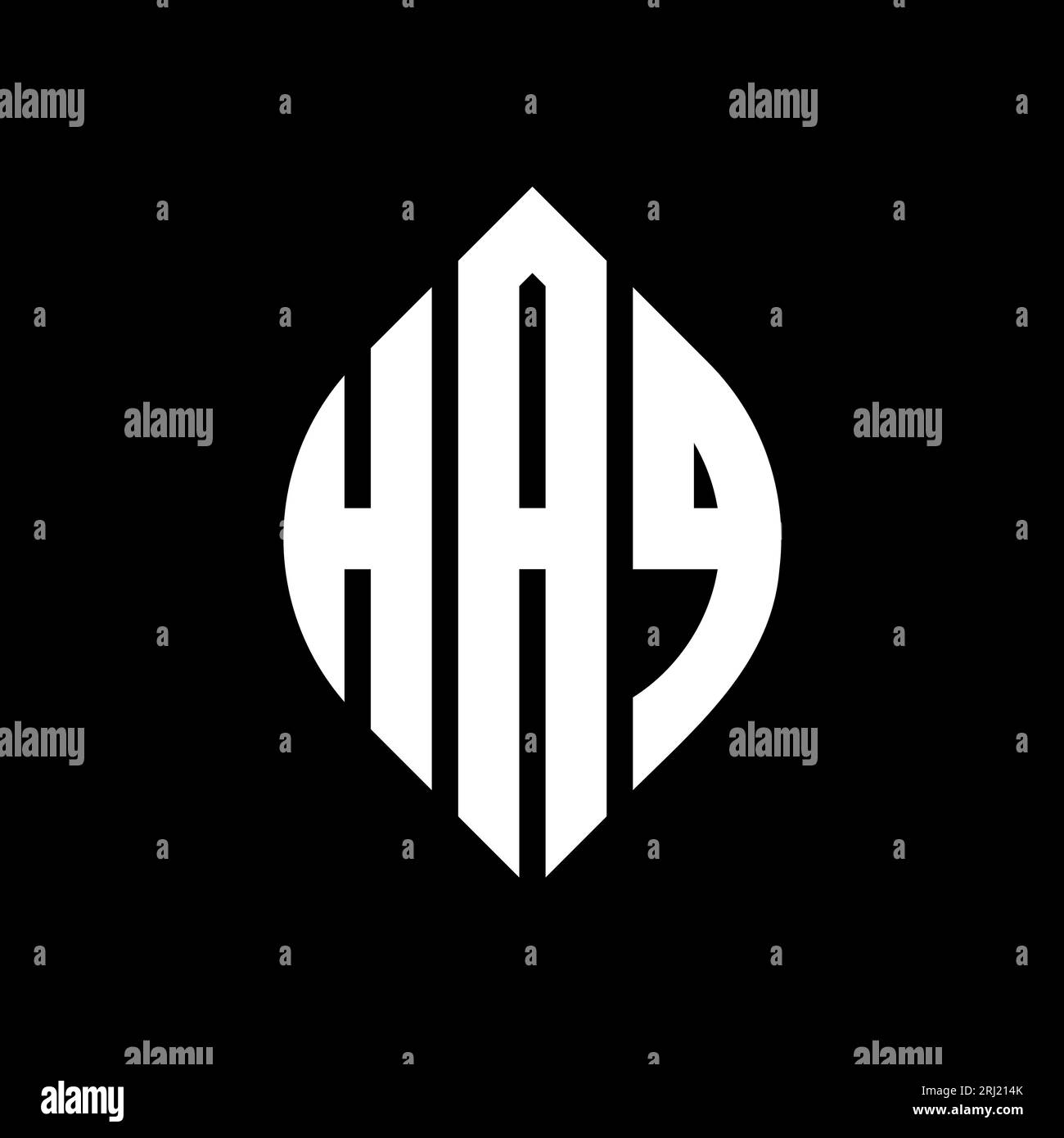 Haq circle Stock Vector Images - Alamy