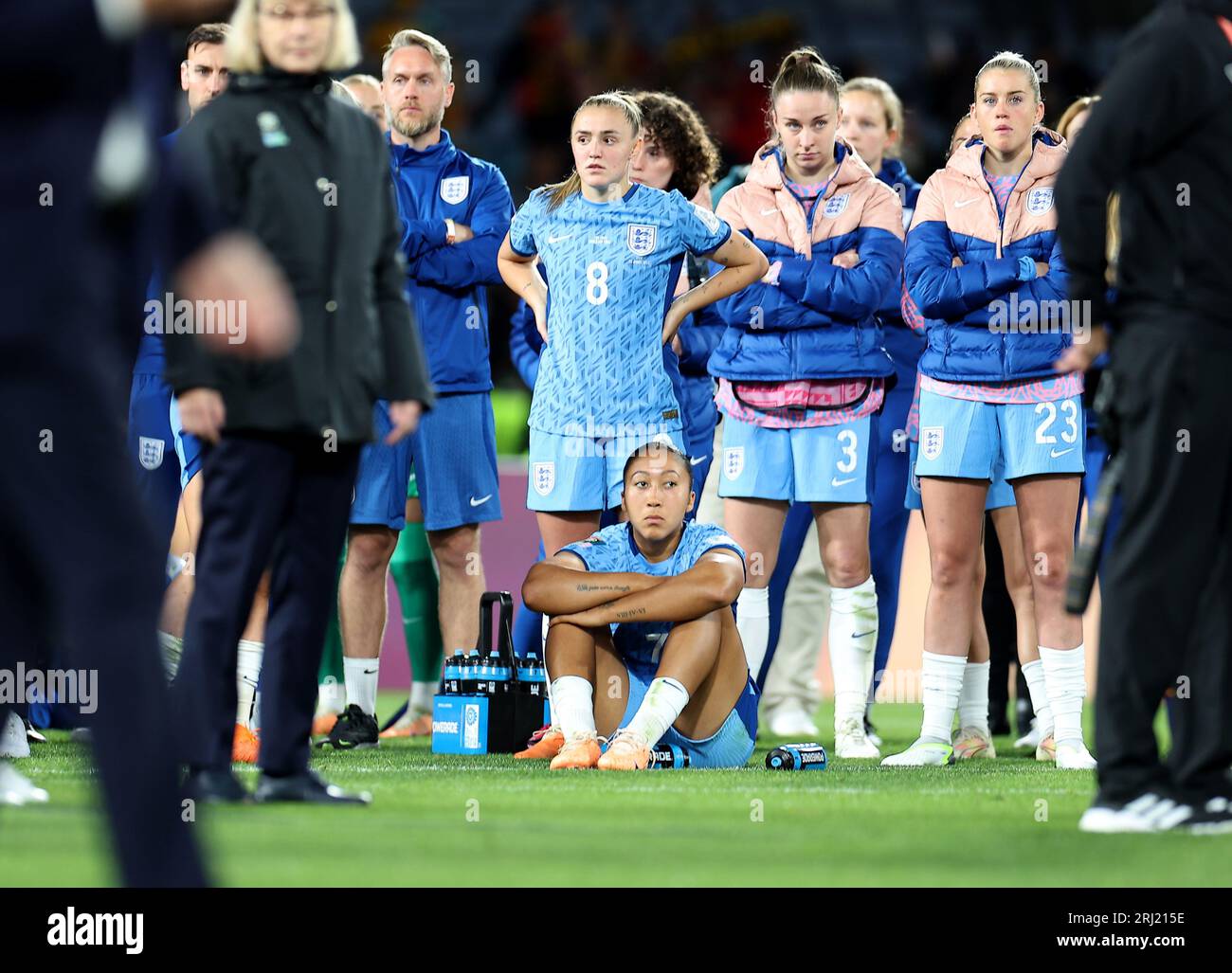 Sydney, Australia. 20th Aug, 2023. England's Lauren James (Bottom ...