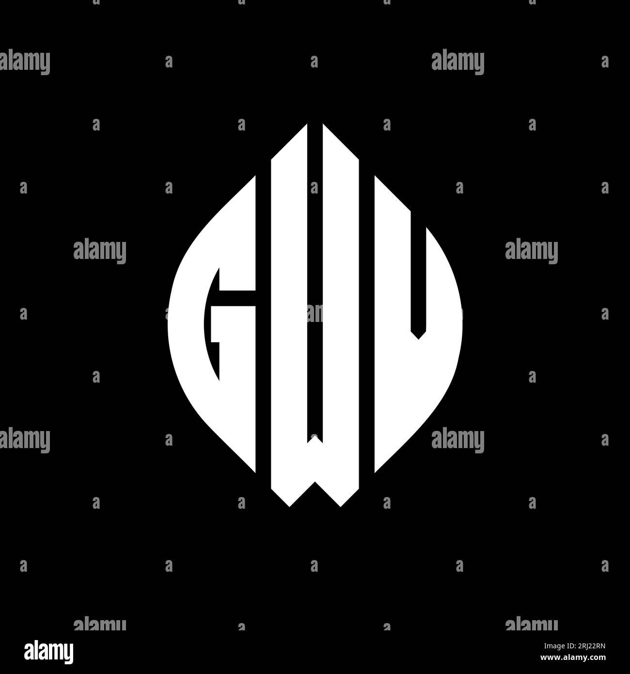 Gwv logo design hi-res stock photography and images - Alamy