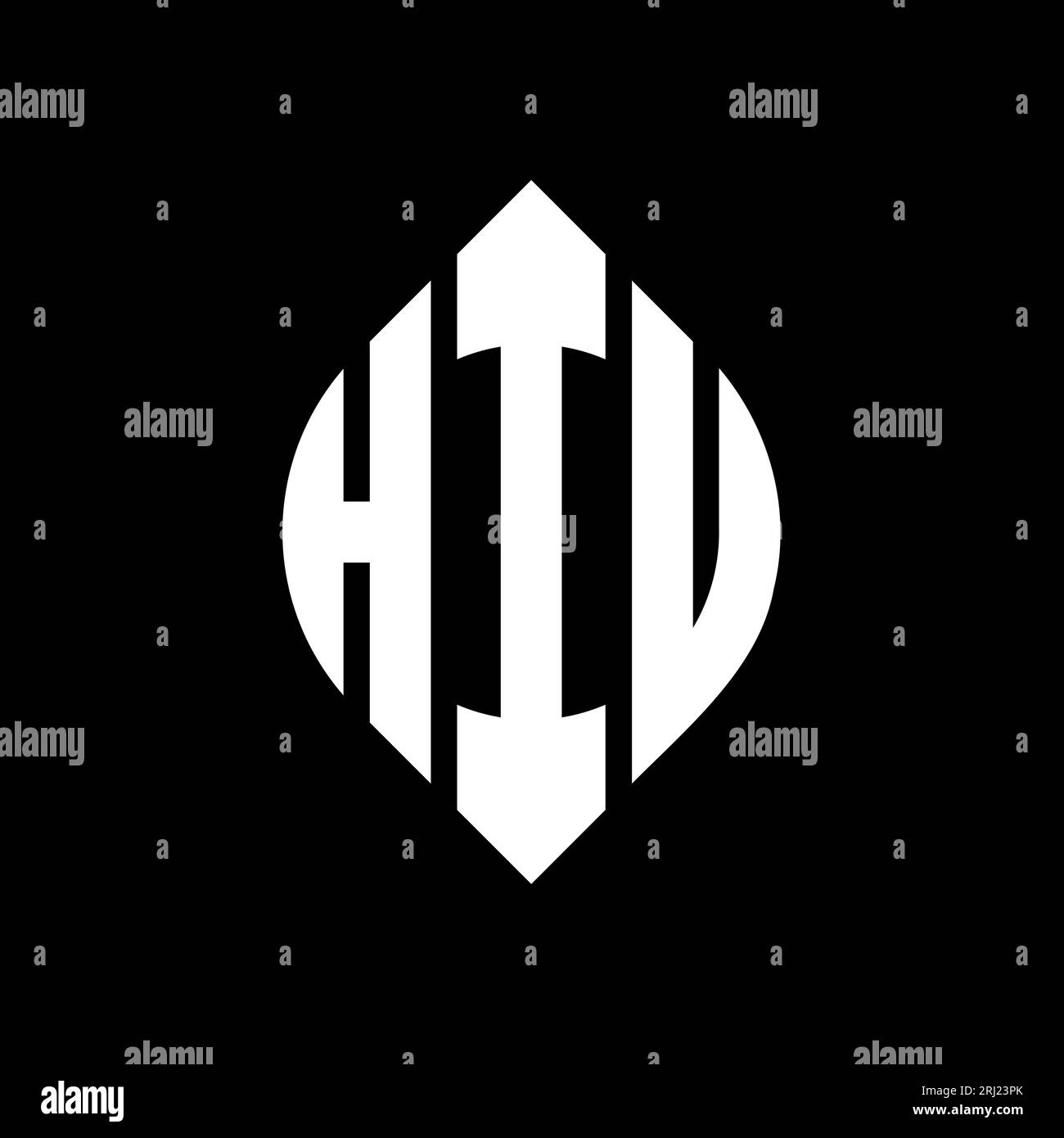 Hiu circle logo hi-res stock photography and images - Alamy