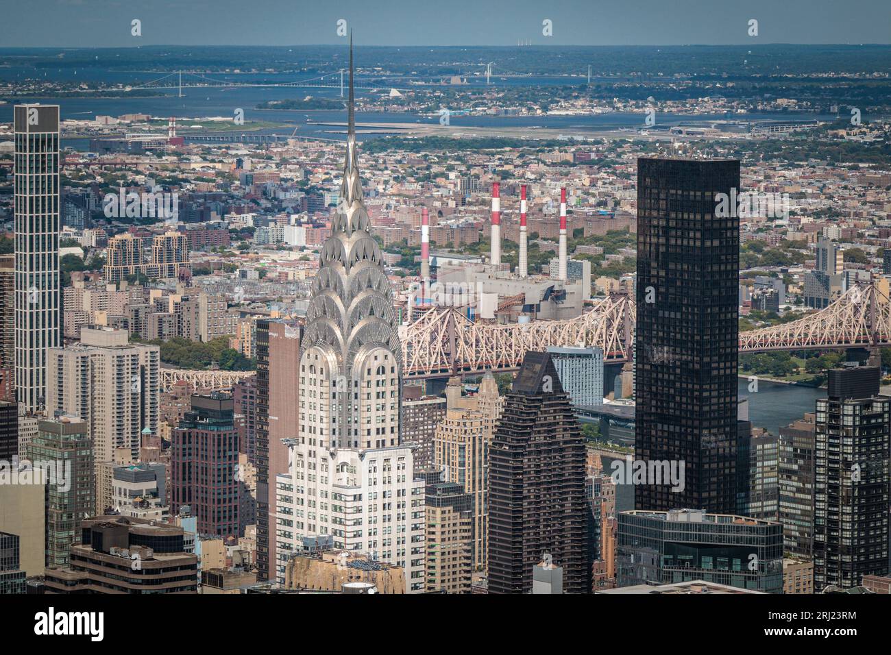 NEW YORK, USA-JULY 29, 2023: Chrysler Building - Art Deco skyscraper ...