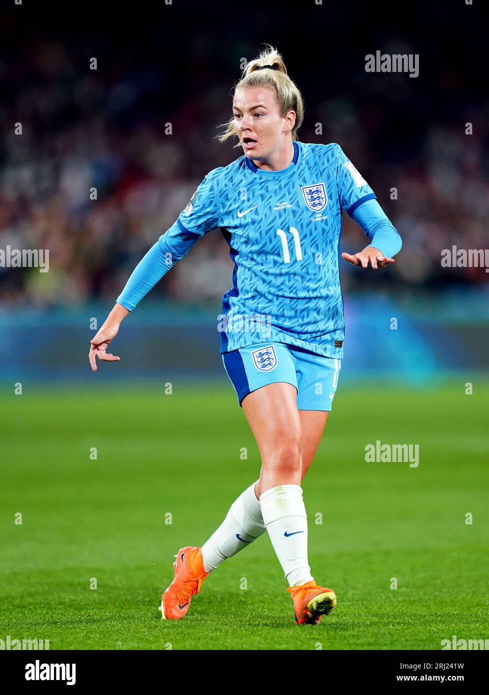 England's Lauren Hemp during the FIFA Women's World Cup final match at ...