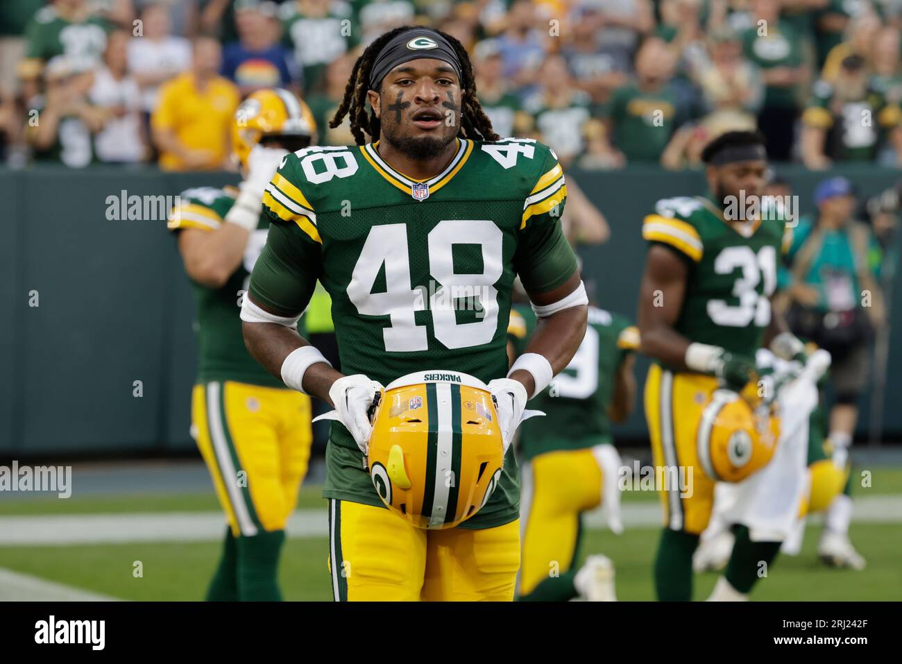 Green Bay Packers safety Benny Sapp III during a preseason NFL football ...