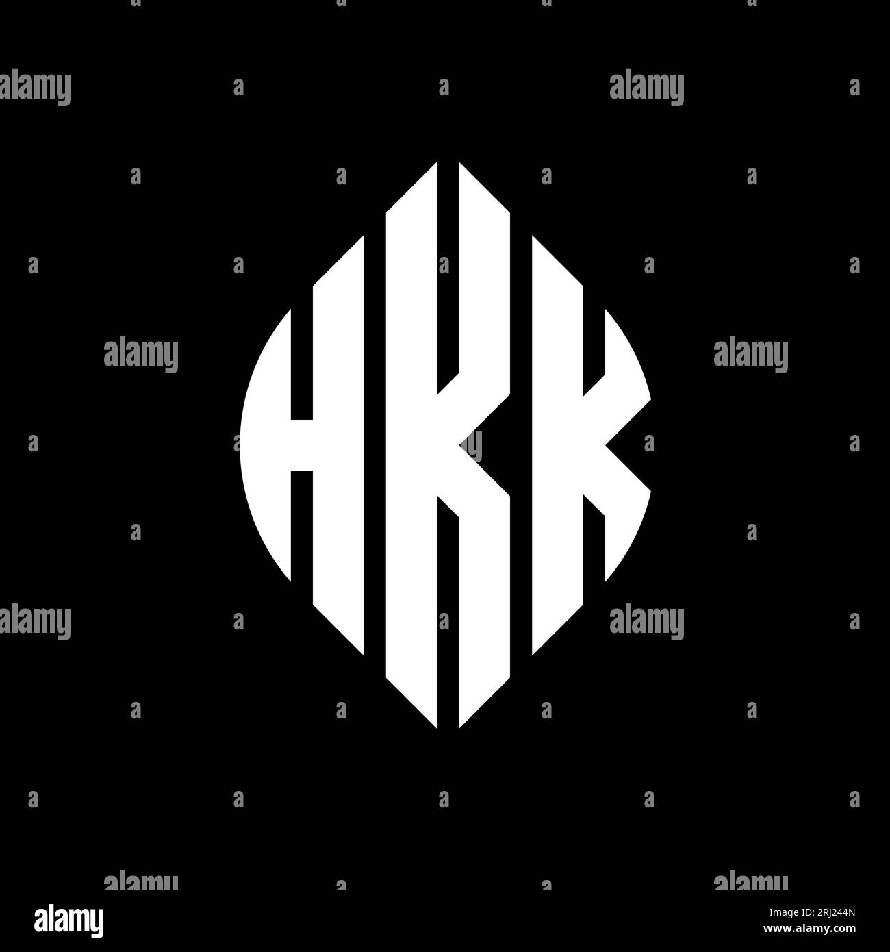 Hkk circle logo hi-res stock photography and images - Alamy