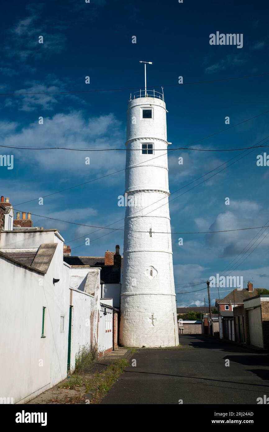 Blyth harbor lighthouse hi-res stock photography and images - Alamy