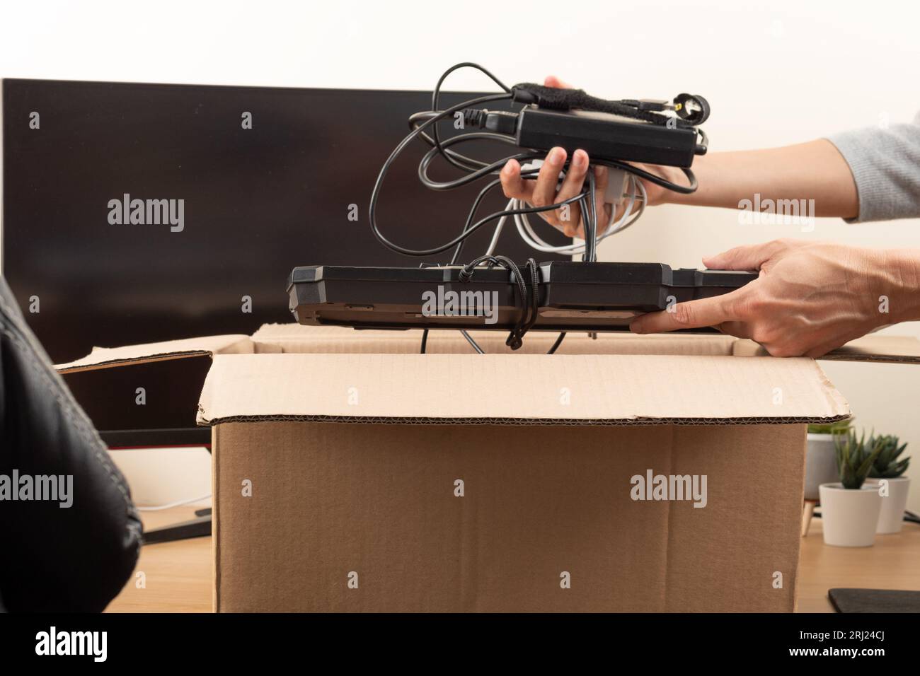 Electronic waste recycling, school hi-res stock photography and images ...