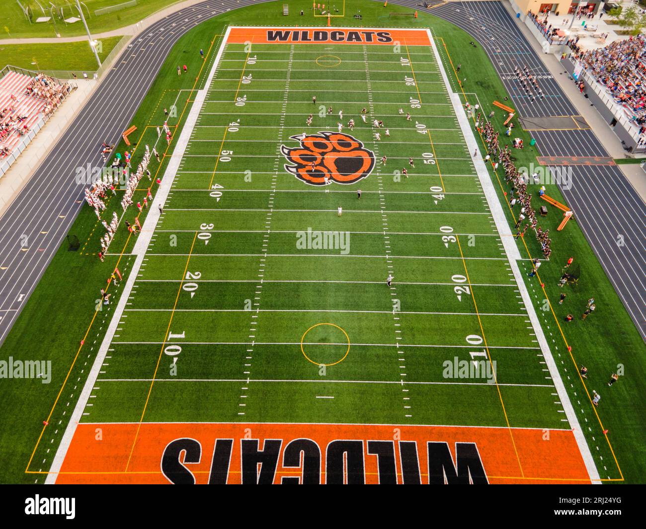 Astroturf aerial hi-res stock photography and images - Alamy