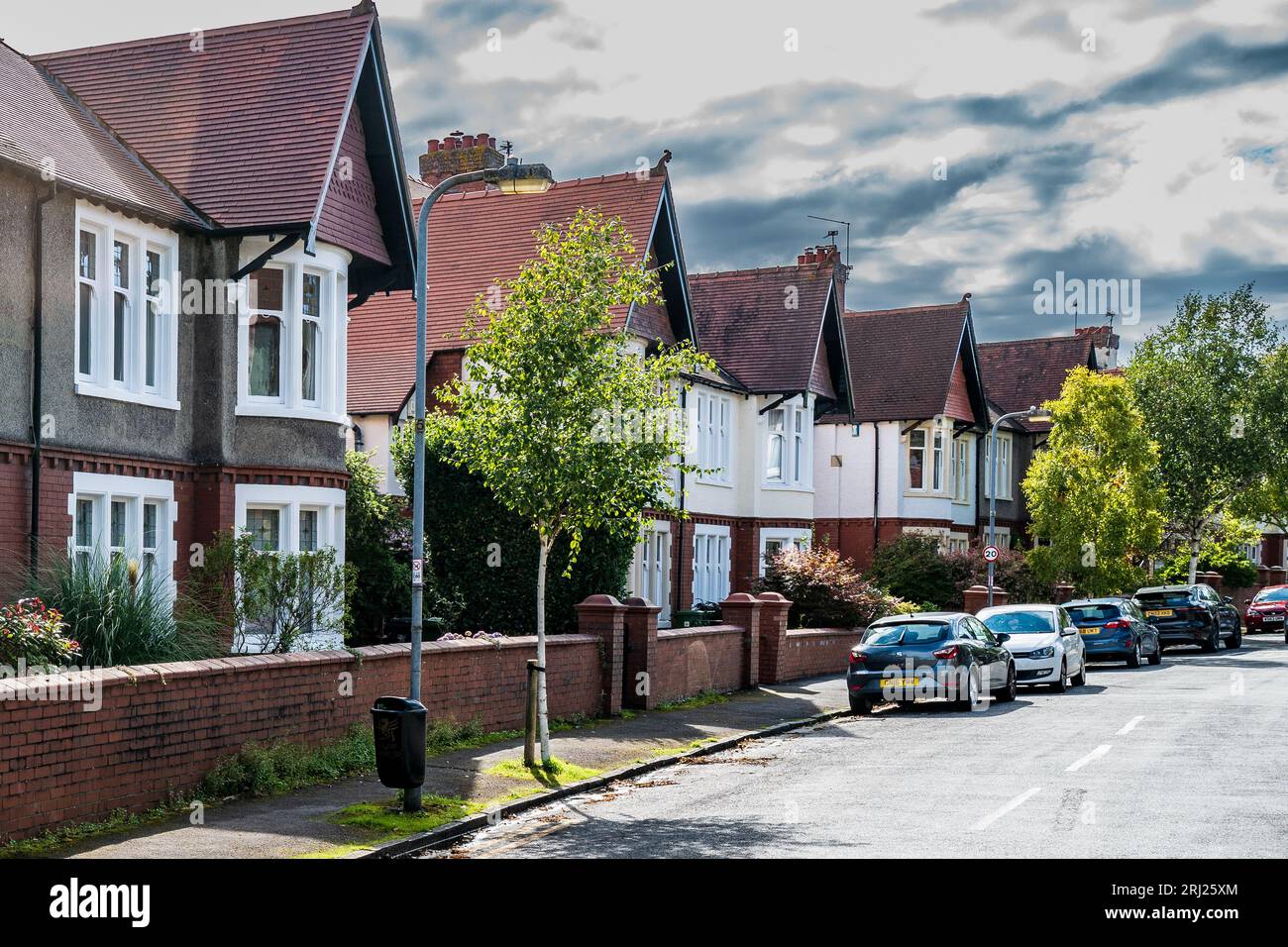 Semi Detached Row House Row House Semi Detached Hi Res Stock