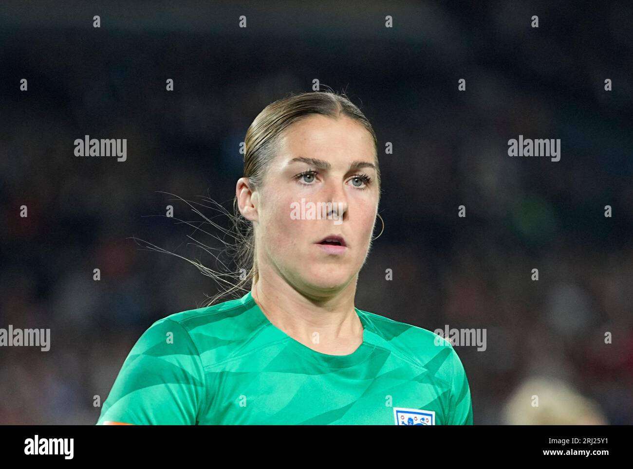 August 20 2023: Mary Earps (England) looks on during a FiFA Womens ...