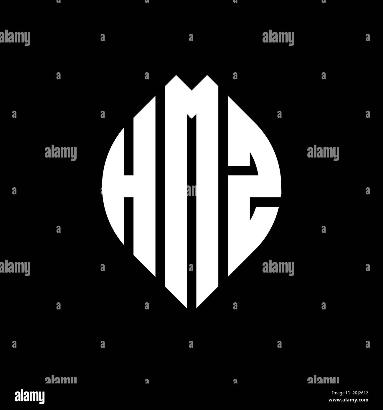 Hmz circle logo hi-res stock photography and images - Alamy