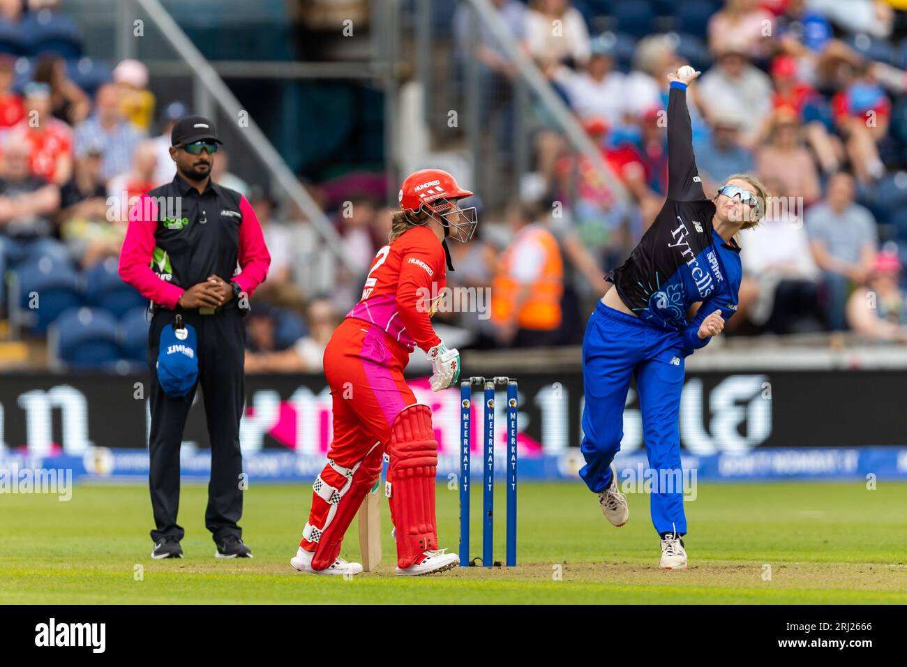 Sophia Gardens, Cardiff, UK. 20th Aug, 2023. The Hundred Womens Cricket ...